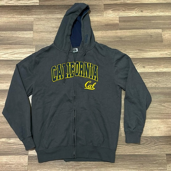 Vintage | Sweaters | Vintage Uc Berkeley Zip Up Hoodie | Poshmark